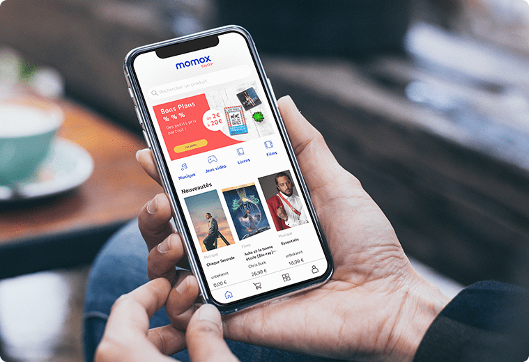 Application momox shop | La seconde main dans la poche | momox shop